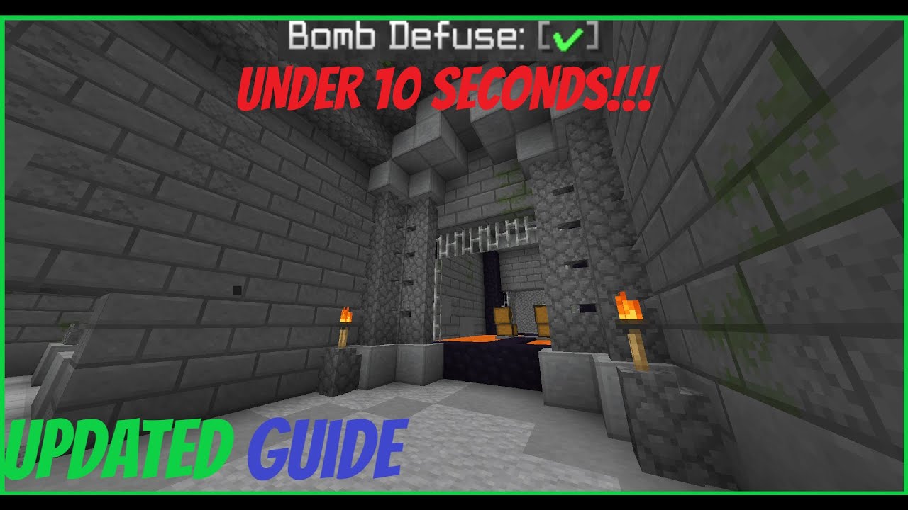 3 Ways to cheese BOMB DEFUSE [UPDATED] (Hypixel Skyblock) - YouTube