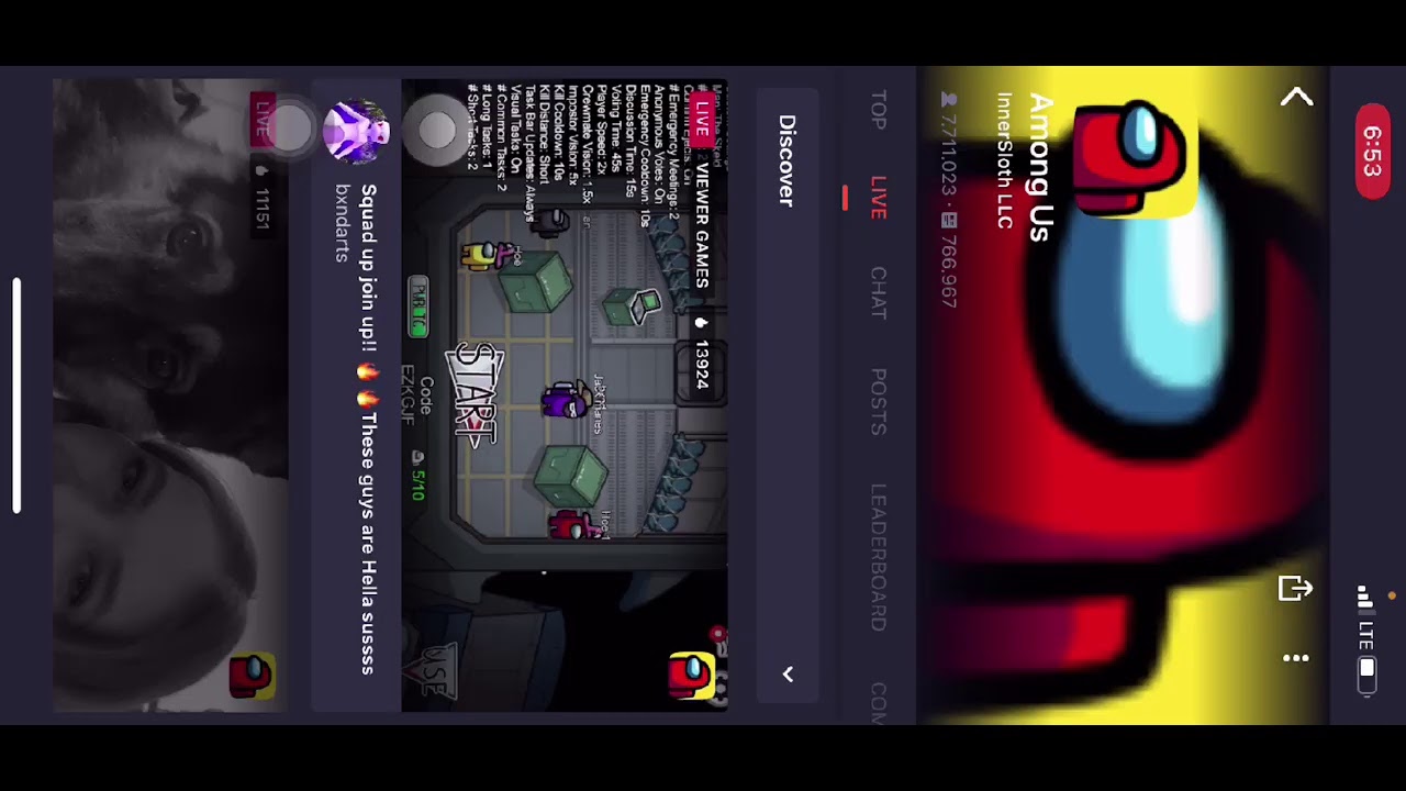Watch me play Among Us via Omlet Arcade! - YouTube
