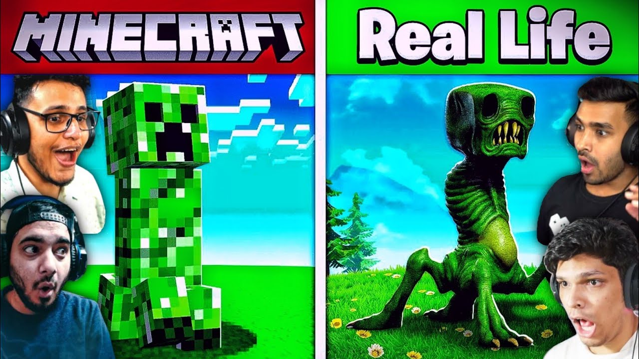 Gamers When Do Minecraft Things in Real Life ll Minecraft Things in ...
