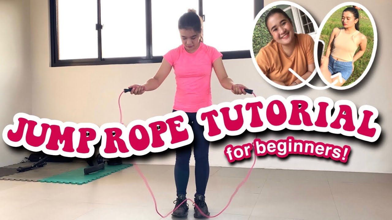 HOW TO JUMP ROPE? | BASIC STEPS + (GOODBYE 17KGS!) | Angela Jobog - YouTube