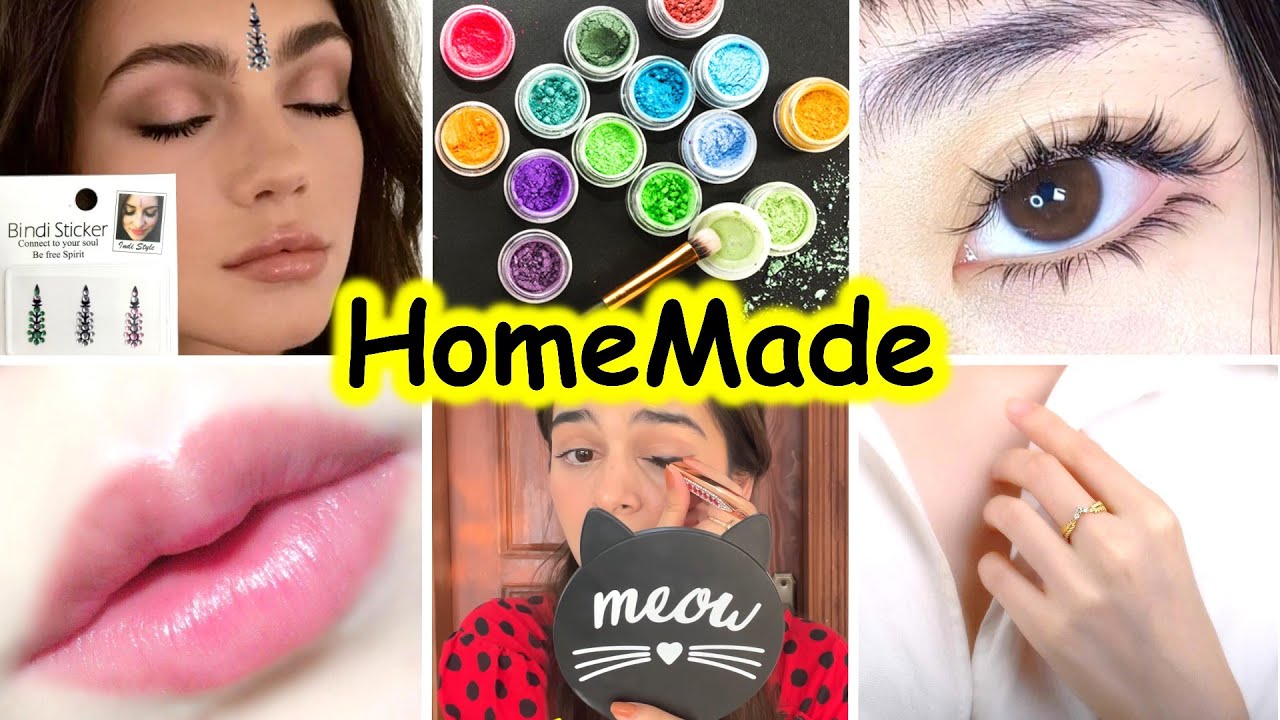 Makeup products making at home | homemade makeup | diy makeup | how to ...