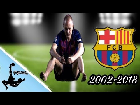 İNİESTA Barcelona'ya Veda - Ağlatan Klip