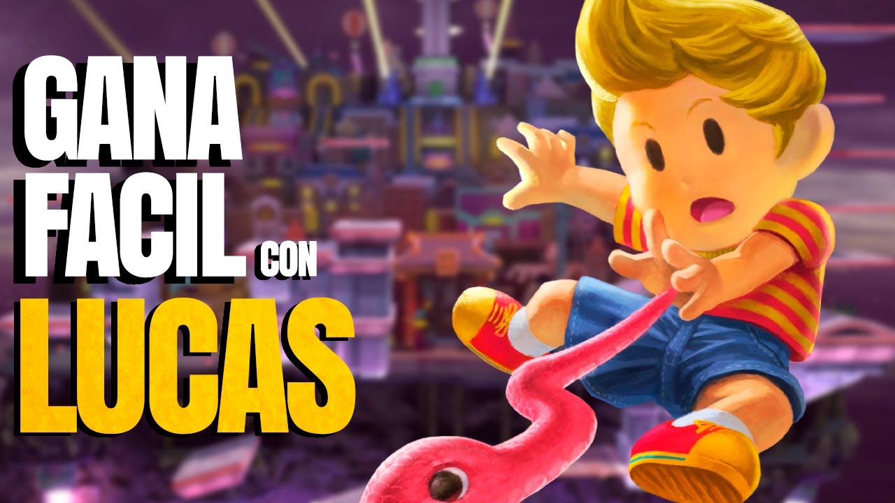 Como Usar A LUCAS En SMASH ULTIMATE - YouTube