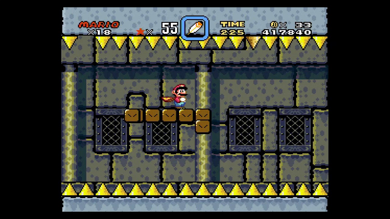 Super Mario World #5 Roy's Castle (Played on Super NES Classic) - YouTube