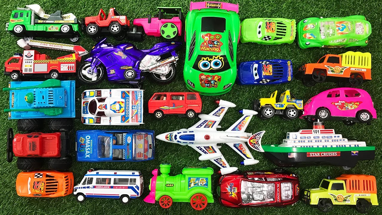 Formula 1 Car, Jeep, Tractor, Bulldozer, Bus Toy, Scooter, Shuttle ...