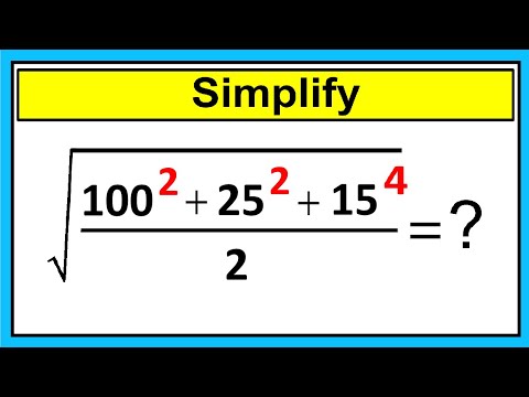 Nice Algebra Math Simplification | Simplify - YouTube