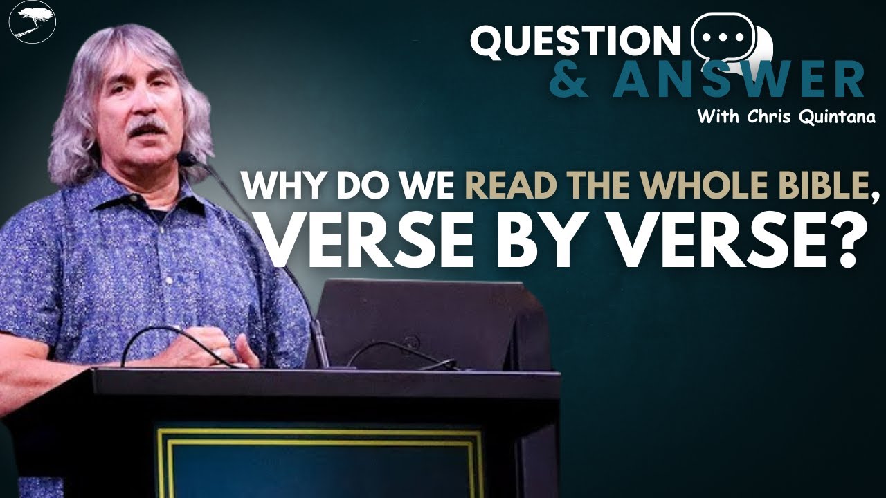 Why Verse-by-Verse Bible Study Matters - YouTube