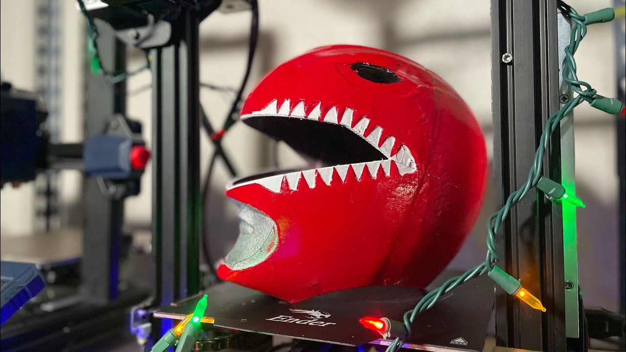 Making a Power Ranger Helmet | 3D Printed Prop - YouTube