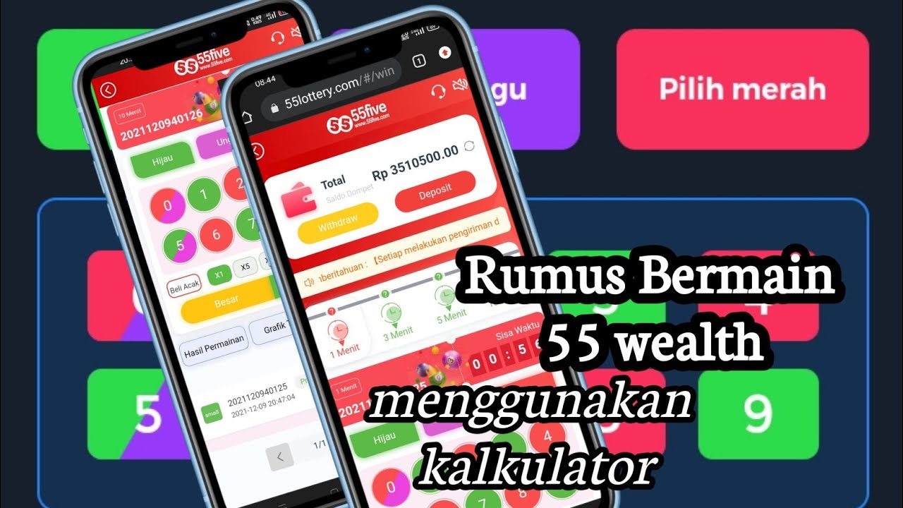 rumus bermain 55 wealth - YouTube