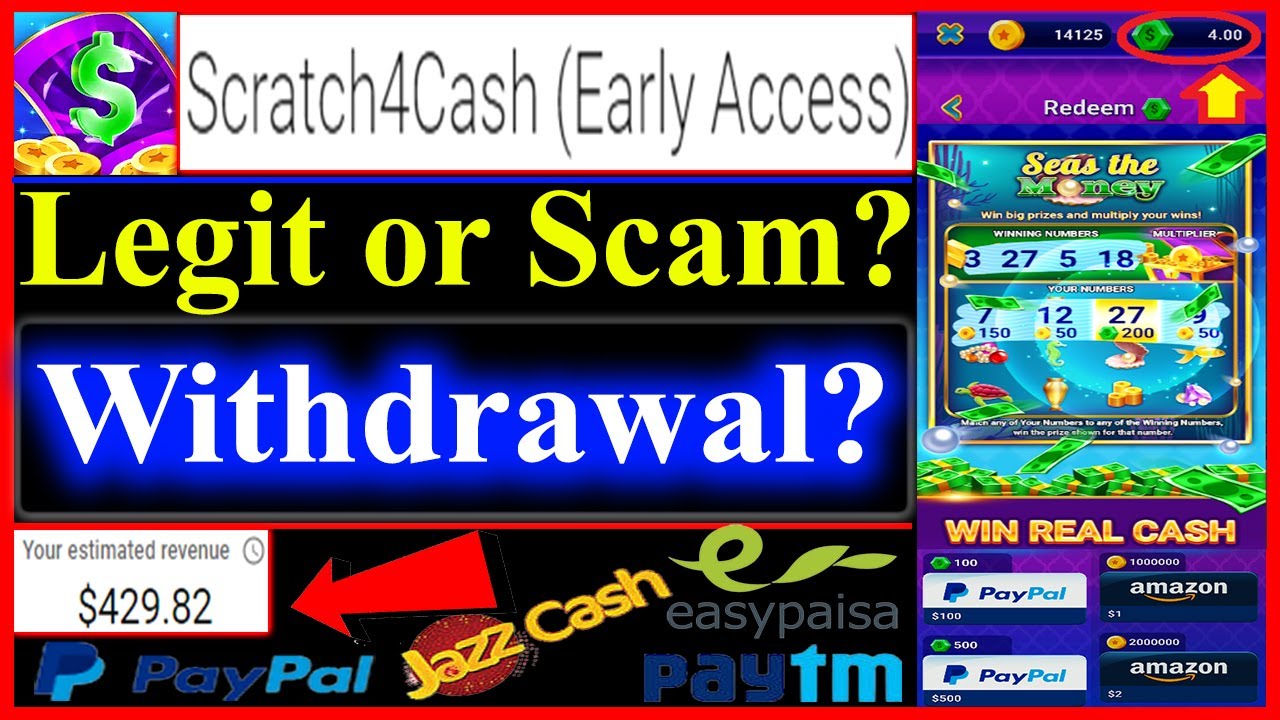 Scratch4cash | Scratch Cash Payment Proof | Scratch Cash App Real Or ...