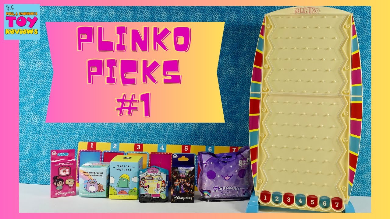 Plinko Picks What We Open #1 Blind Bag Box Fun | PSToyReviews - YouTube