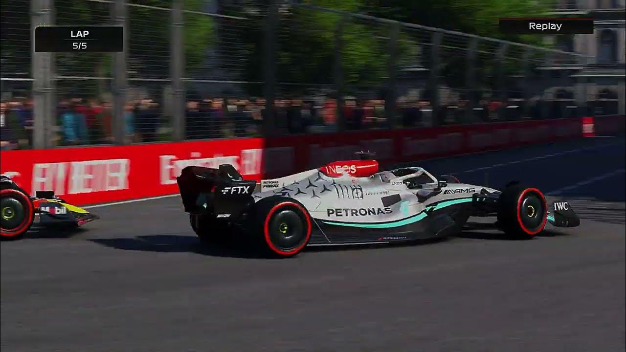 PS5 - Formula 1 22 - Season 1: Azerbaijan Race Replay | Free Camera | Logitech G29 Gameplay ...