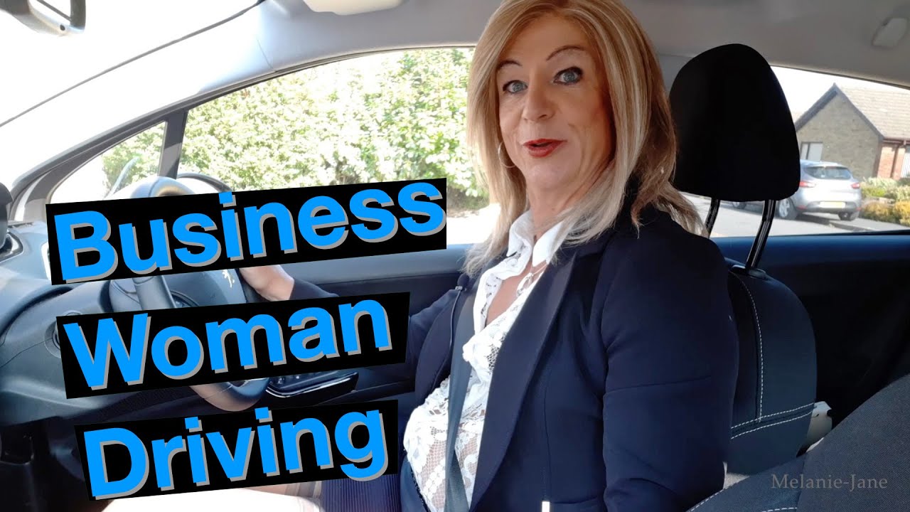 Business Woman Driving & Outfit Try On - YouTube