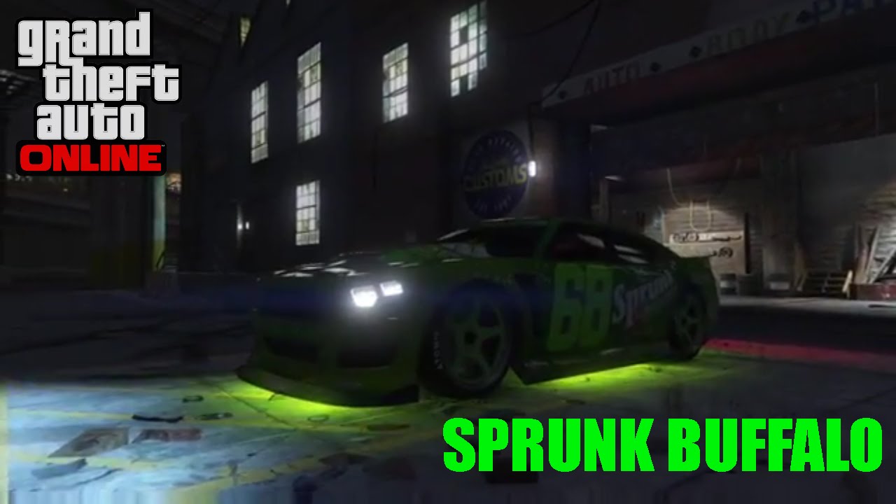 GTA 5 - "SPRUNK BUFFALO" FULLY CUSTOMIZED! - YouTube