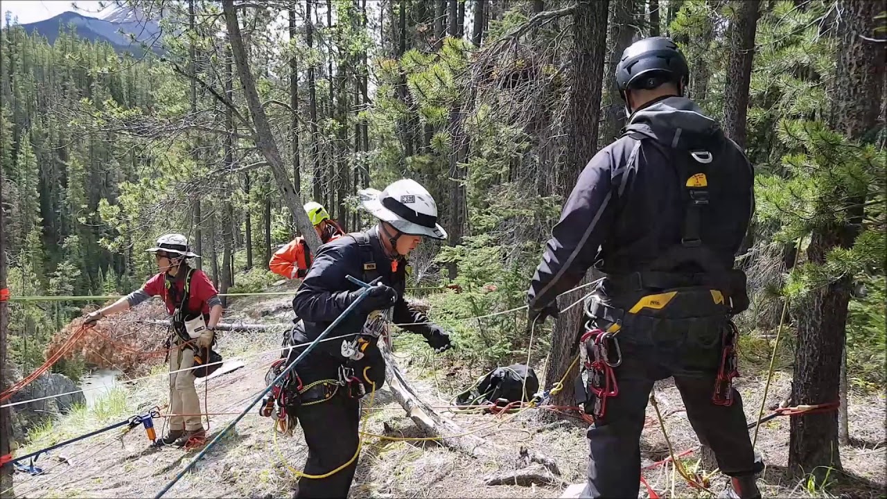 2017 RTR Offsets-Highline Rescue Workshop(3D Deflection Line) - YouTube