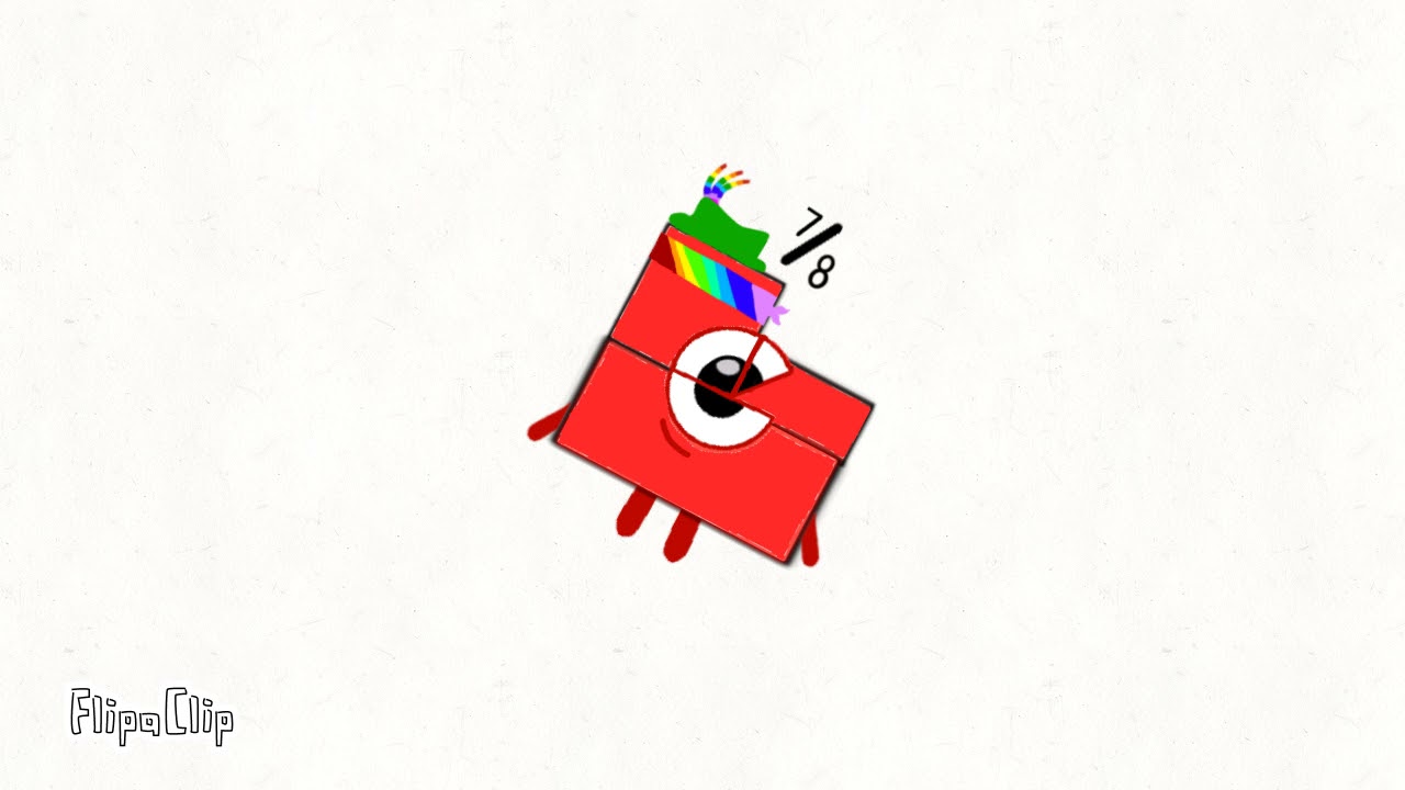 Numberblocks Band Eighths 1 - YouTube