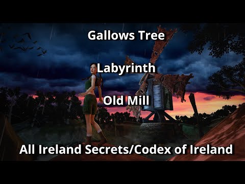 Tomb Raider IV-VI All Ireland Secrets/Codex of Ireland Guide - YouTube