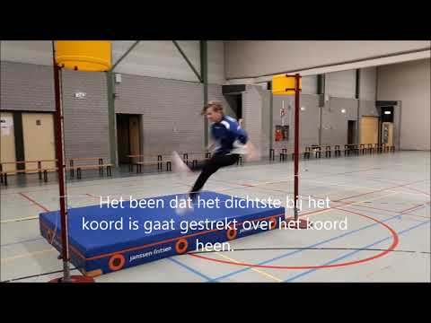 Hoogspringen, schotse sprong en hurksprong - YouTube