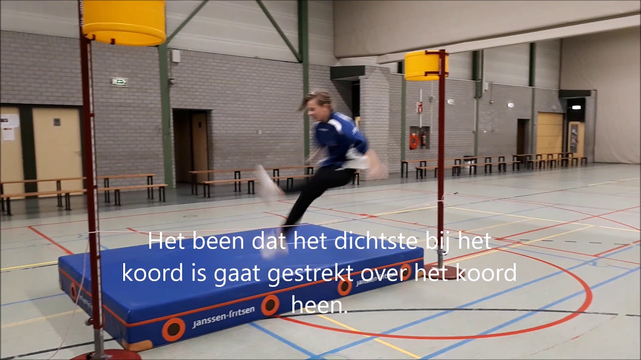 Hoogspringen, schotse sprong en hurksprong - YouTube