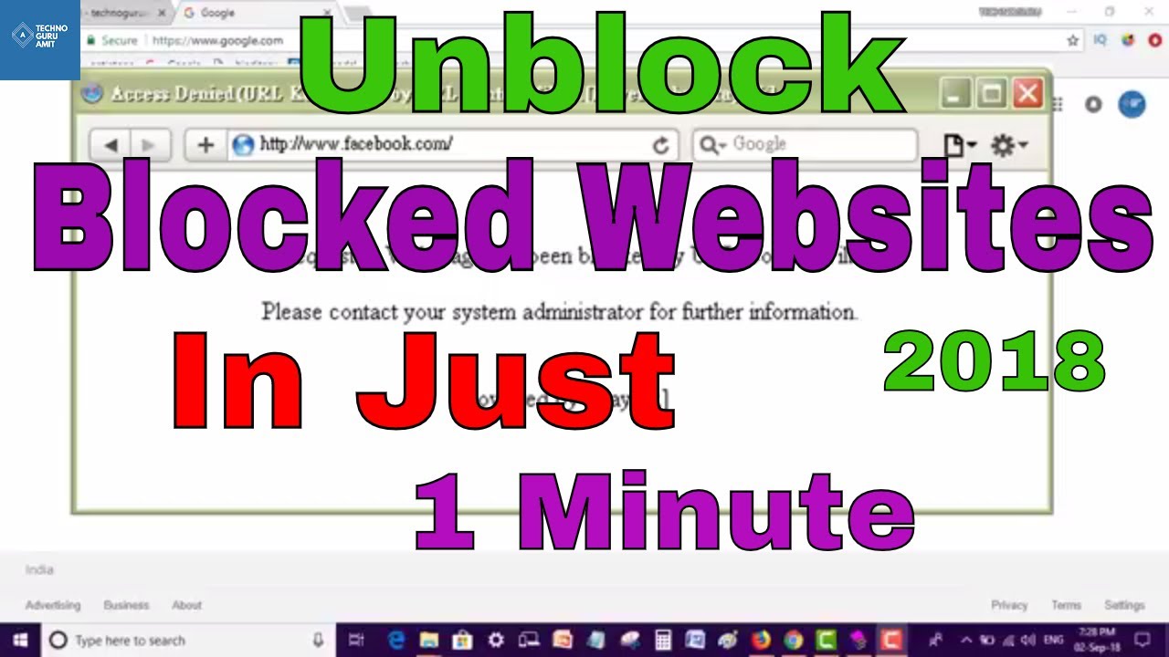 UNBLOCK Blocked Websites On Your Computer 2018 YouTube unblock-blocked-websites-on-your-computer-2018-youtube