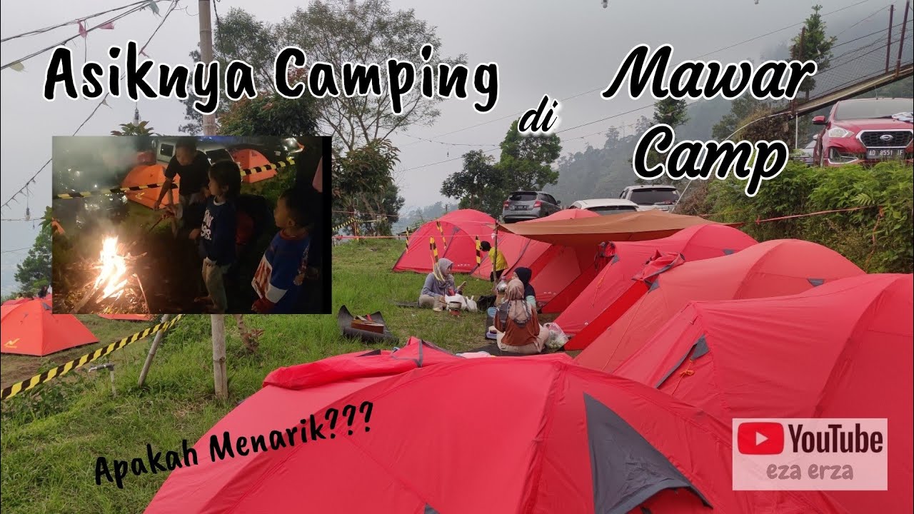 Asiknya Camping di Mawar Camp || Kaki Gunung Ungaran - YouTube