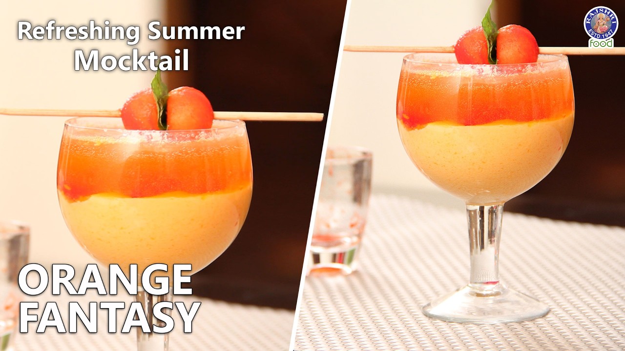 Quick & Refreshing Orange Fantasy | Summer Special Mocktail | Non ...