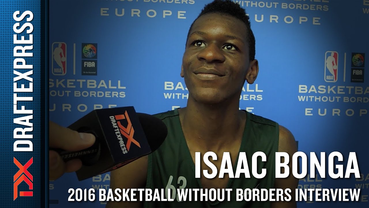 Isaac Bonga Interview from NBA Basketball Without Borders Europe Camp ...