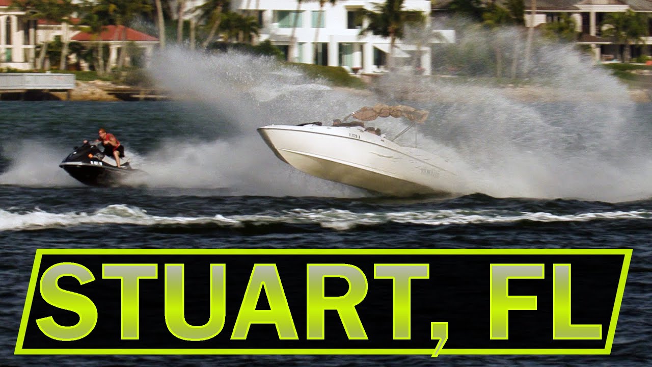 BOATS AT CROSSROADS IN STUART FL | ROUGH INLETS | Boats at St Lucie ...