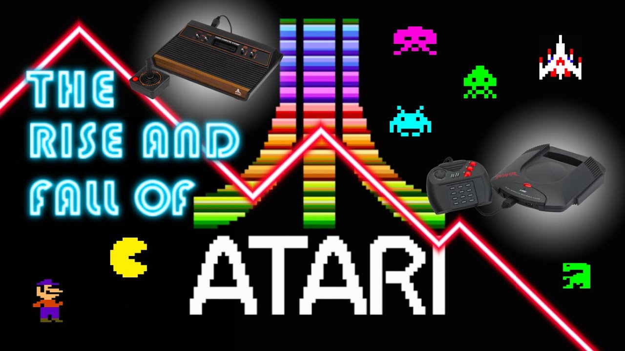 Yestergames 6 : History of Atari: The Rise and Fall of Atari Consoles ...