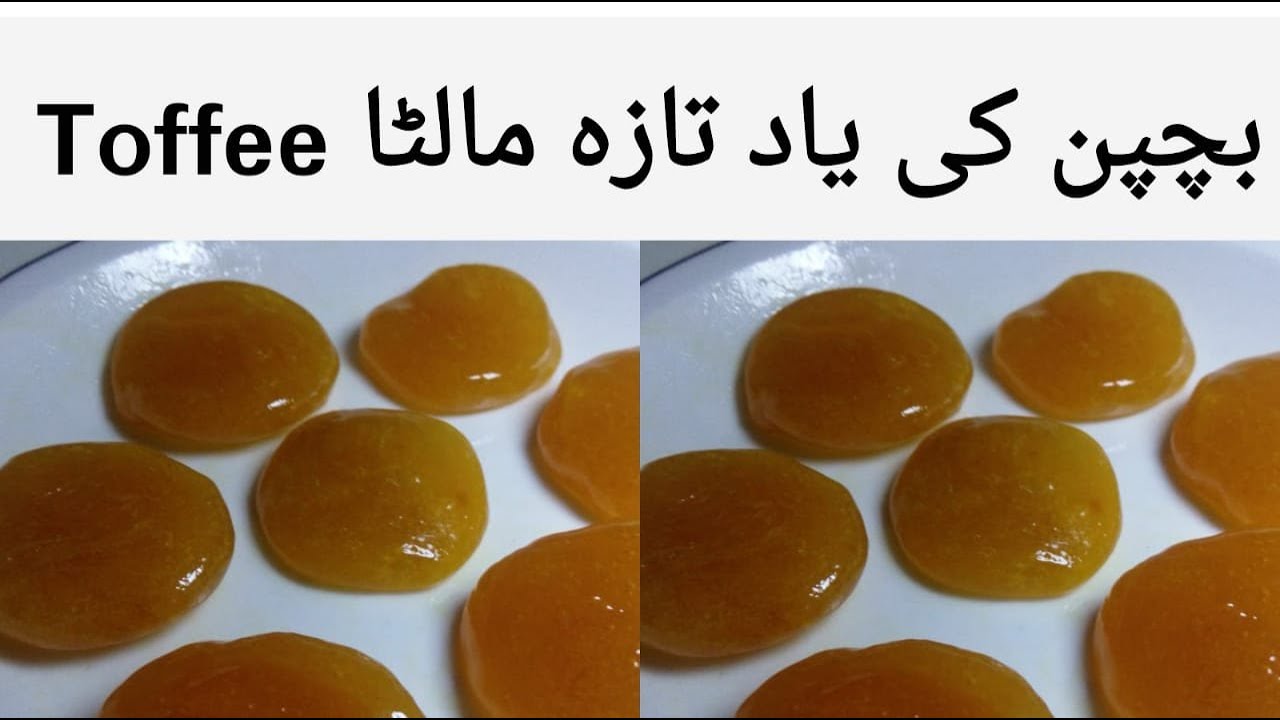 Orange Toffee Recipe | Orange Candy Recipe | How To Make Orange Candy ...