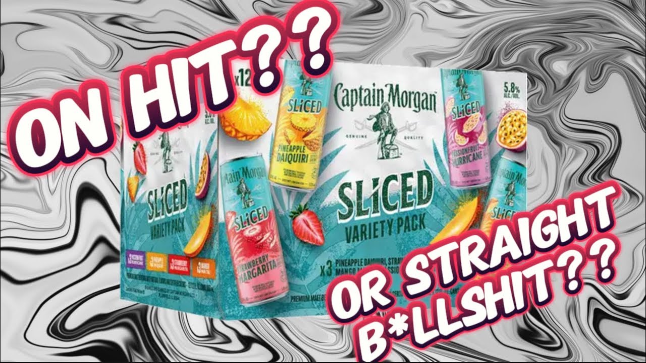 Captain Morgan Sliced Variety Pack! - YouTube