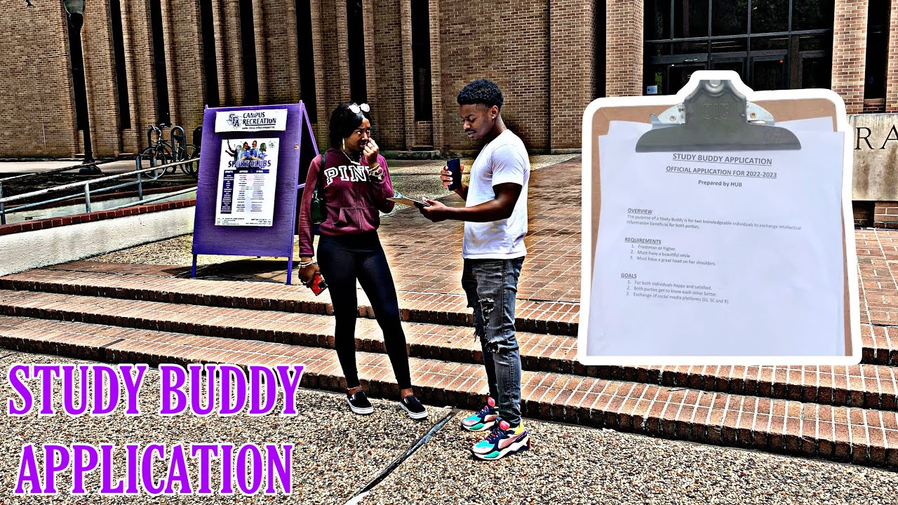 GIVING COLLEGE GIRLS MY “STUDY BUDDY” APPLICATION - YouTube
