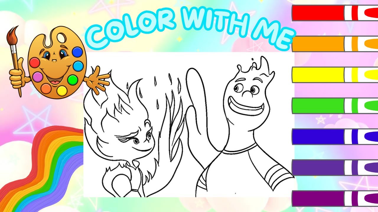 Elemental Coloring Journey: Dive into the World of Elements with ...