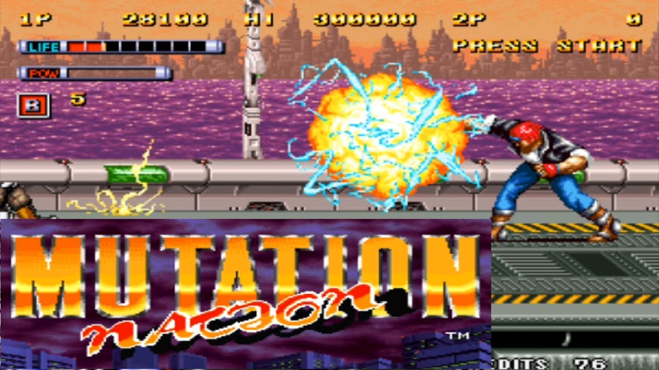 Mutation Nation Arcade Completo - YouTube