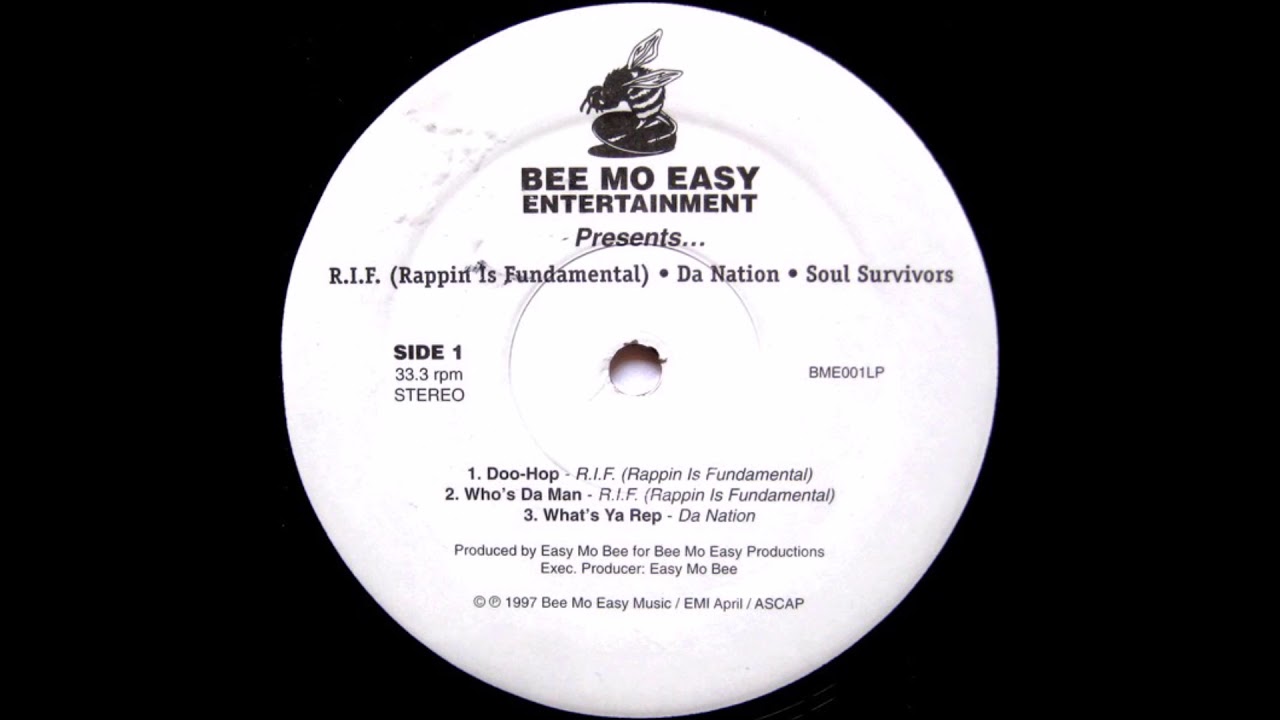 R.I.F. (Rappin Is Fundamental) / Da Nation / Soul Survivors - Bee Mo ...