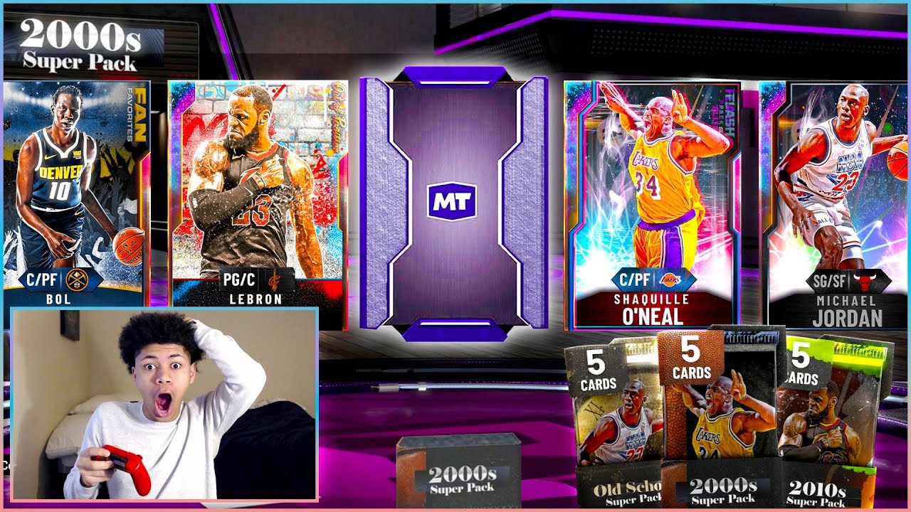 I OPENED EVERY SINGLE DECADE SUPER PACK WITH PULLABLE 30 OPALS AND GOT THIS... NBA 2K20 MYTEAM ...