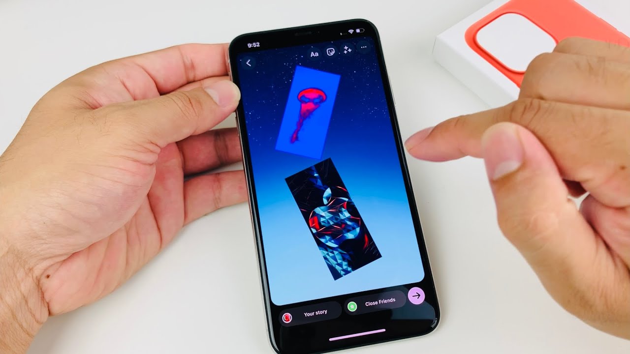 How to Add More Than One Photo on ONE Instagram Story | Multiple Images ...