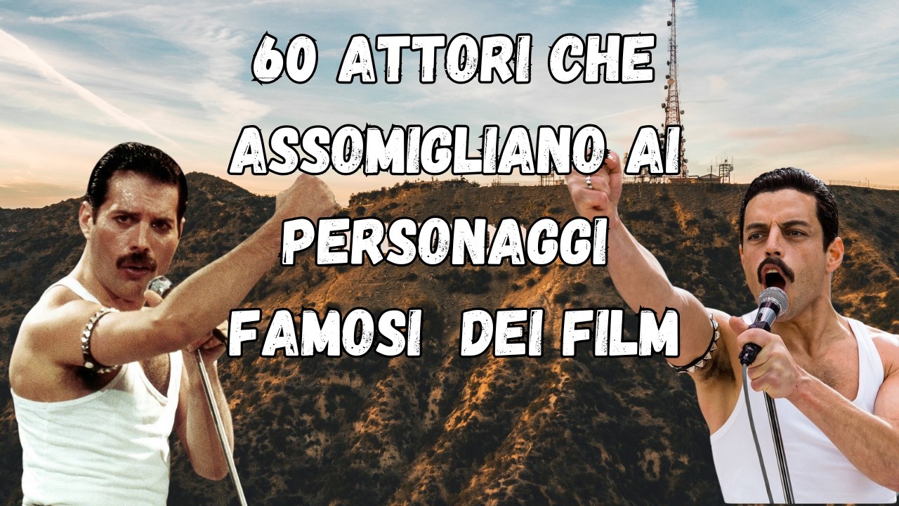 60 attori che assomigliano ai personaggi famosi dei film - YouTube