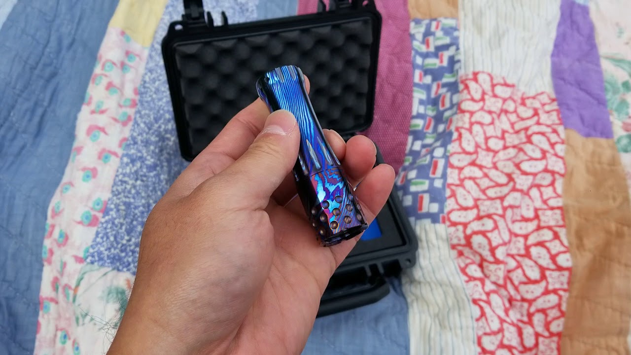 Timascus Malihini Flashlights - YouTube