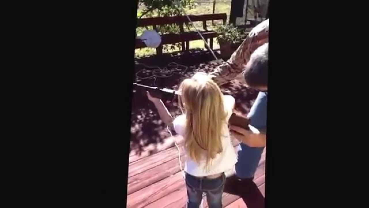 Learning to shoot at Red Iron Ranch - YouTube