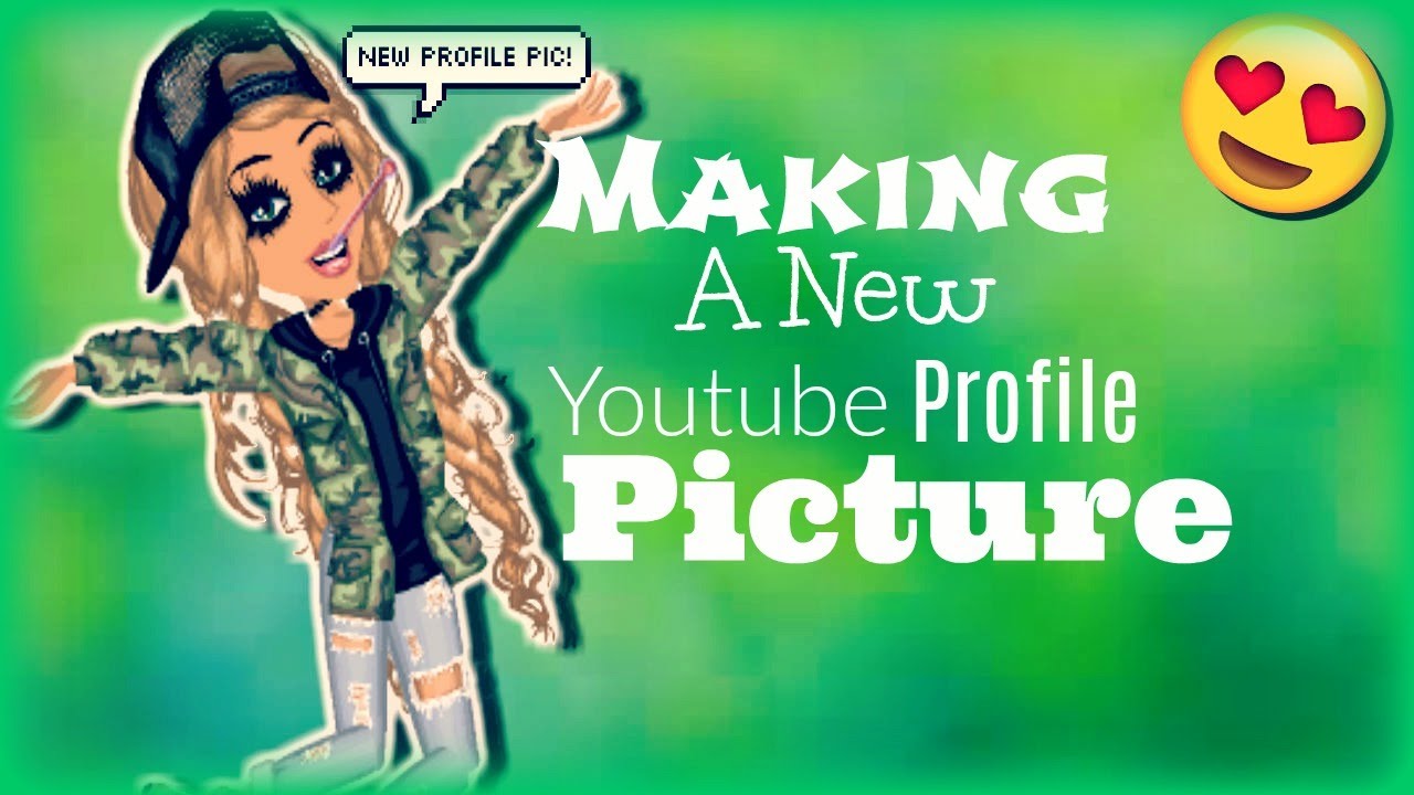 Making A New Youtube Profile Picture - YouTube
