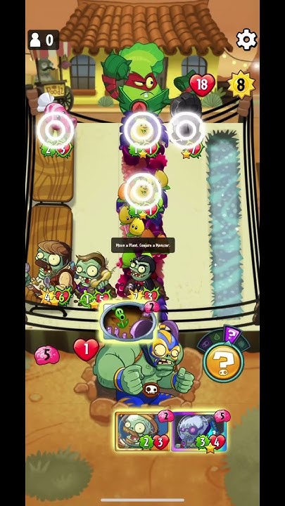 Pvz heroes daily puzzle challenge - YouTube