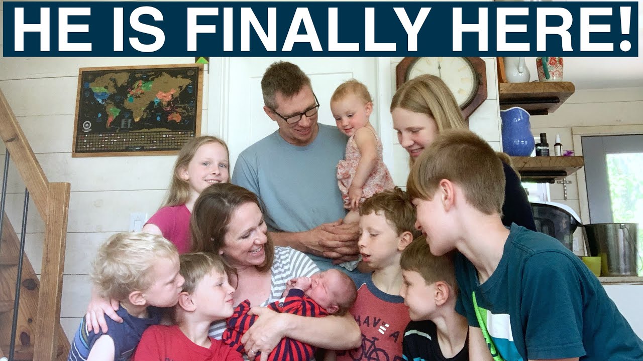16 days overdue... Baby #9 is finally here! - YouTube