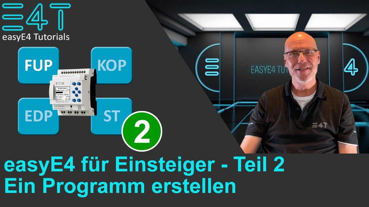 Kleinsteuerung easyE4 für Einsteiger Teil 2 - Ein Programm schreiben ...