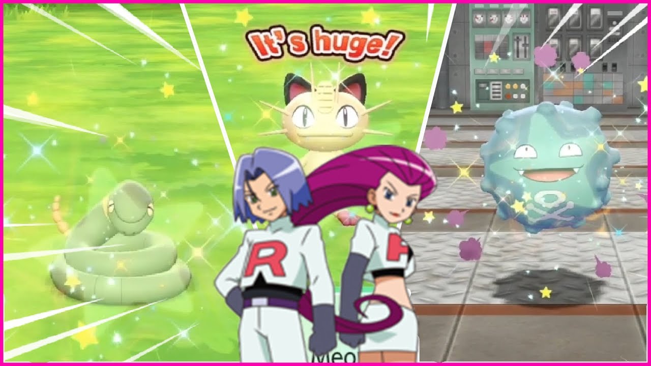 TEAM ROCKET'S SHINY POKEMON in LET'S GO! - YouTube