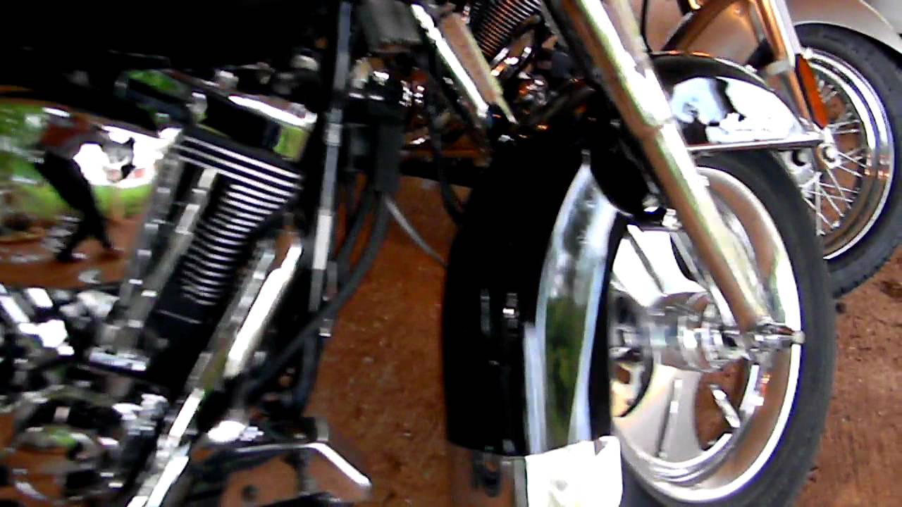 91 Softail with Ultima 127 - YouTube