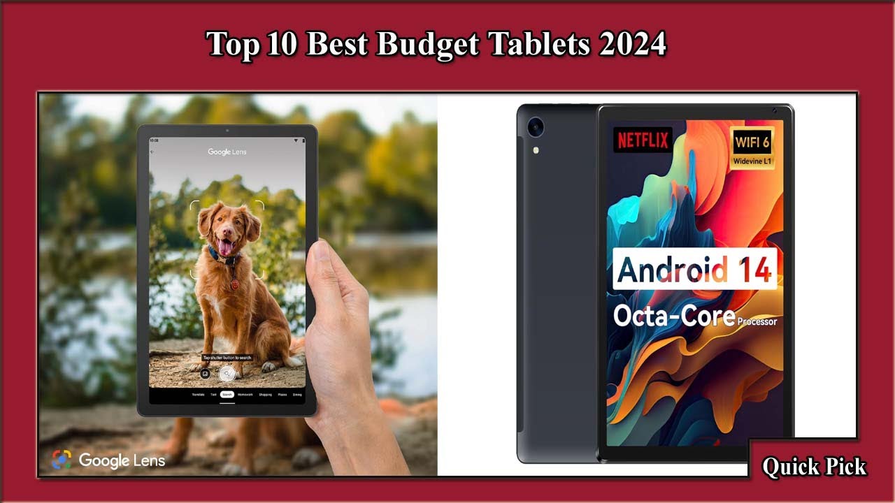Top 10 Best Budget Tablets 2024 | Best Budget Tablets - YouTube