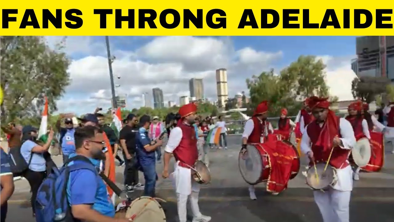 Fans live from Adelaide ahead of India England semis | Sports Today ...