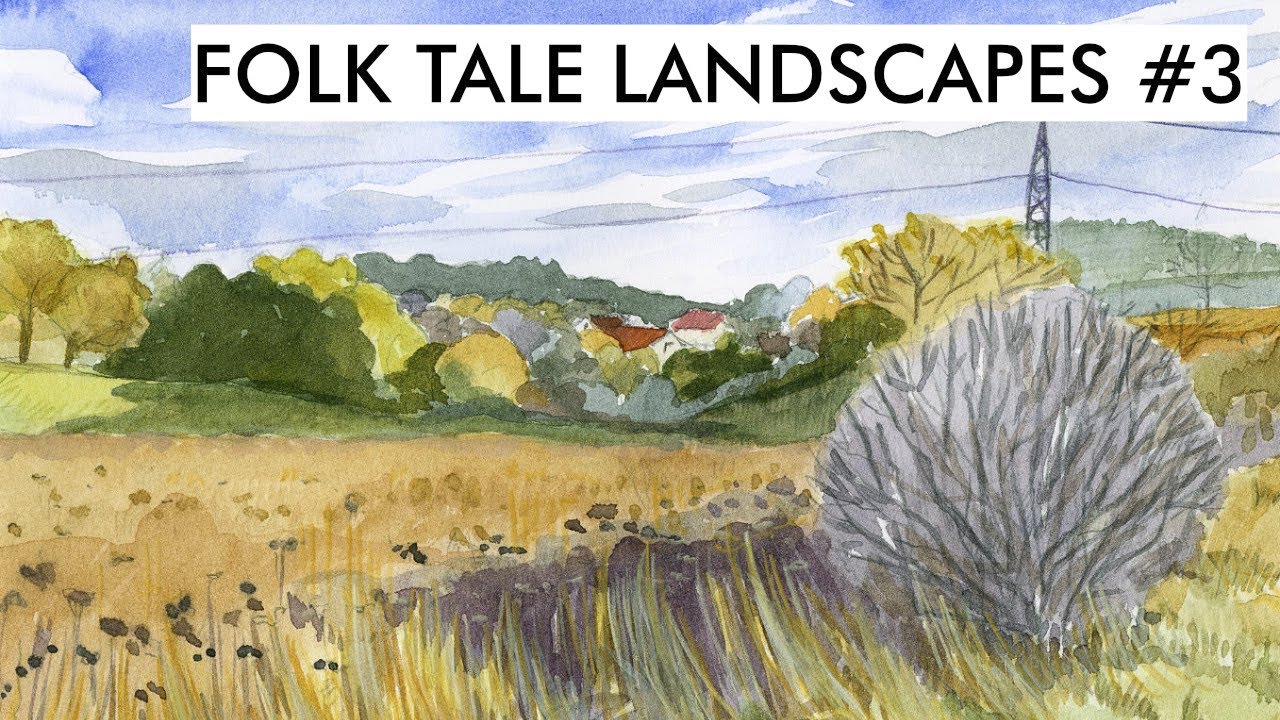Folk Tale Landscapes - Autumn Fields (#3) - YouTube