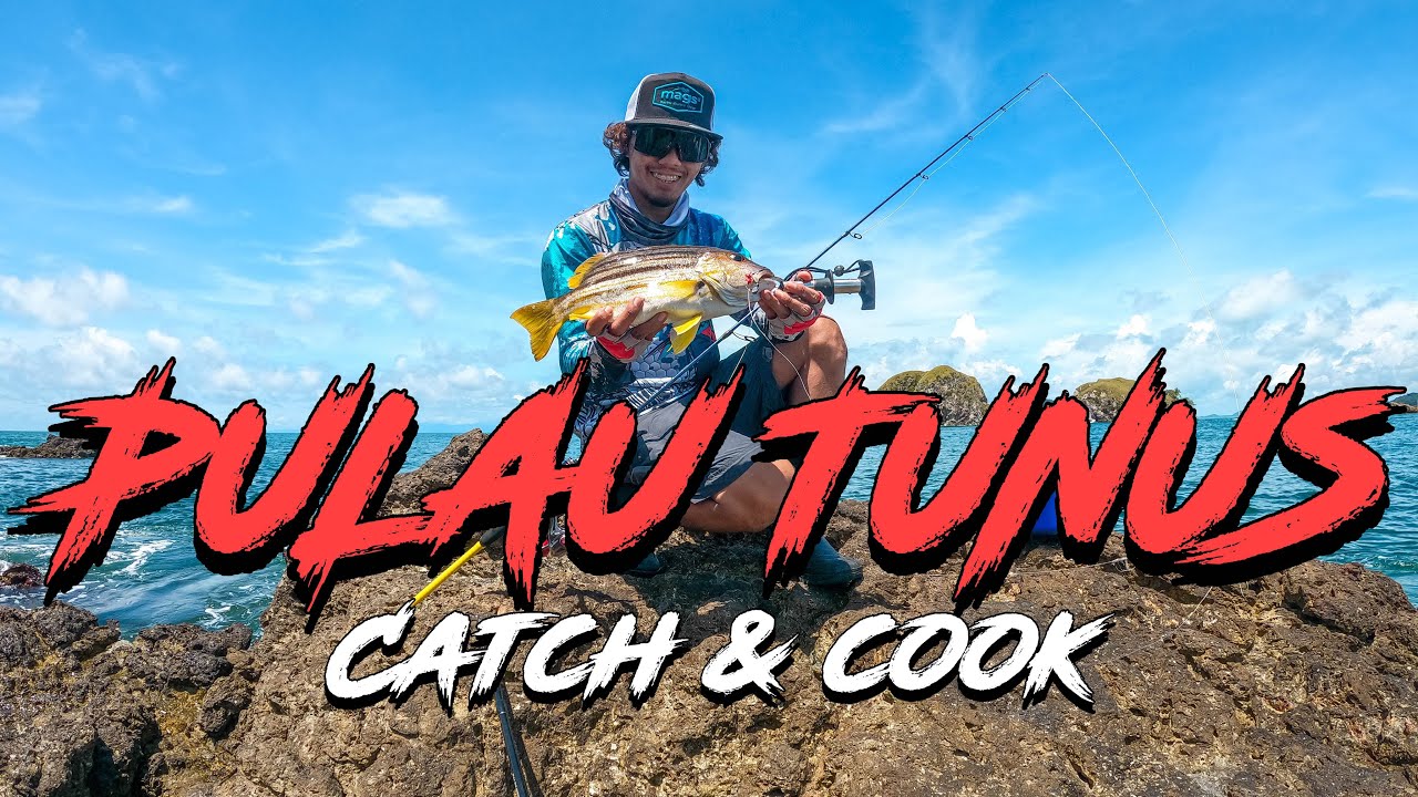 CampFishing | Landbase | Pulau Tunus Penyabong | catch & cook - YouTube